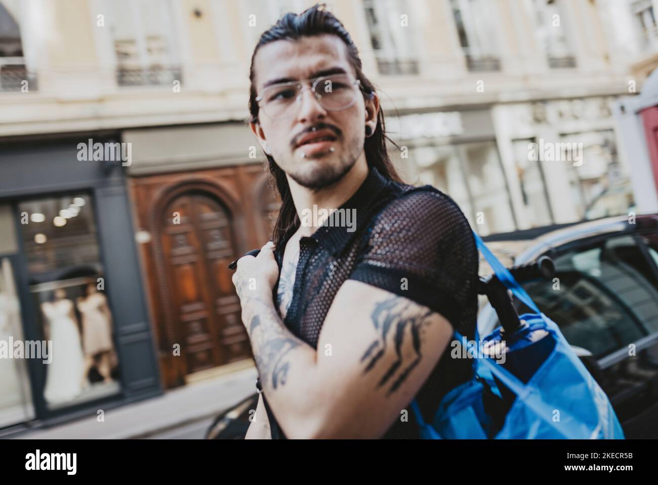 France, Lyon, street scene Stock Photo - Alamy
