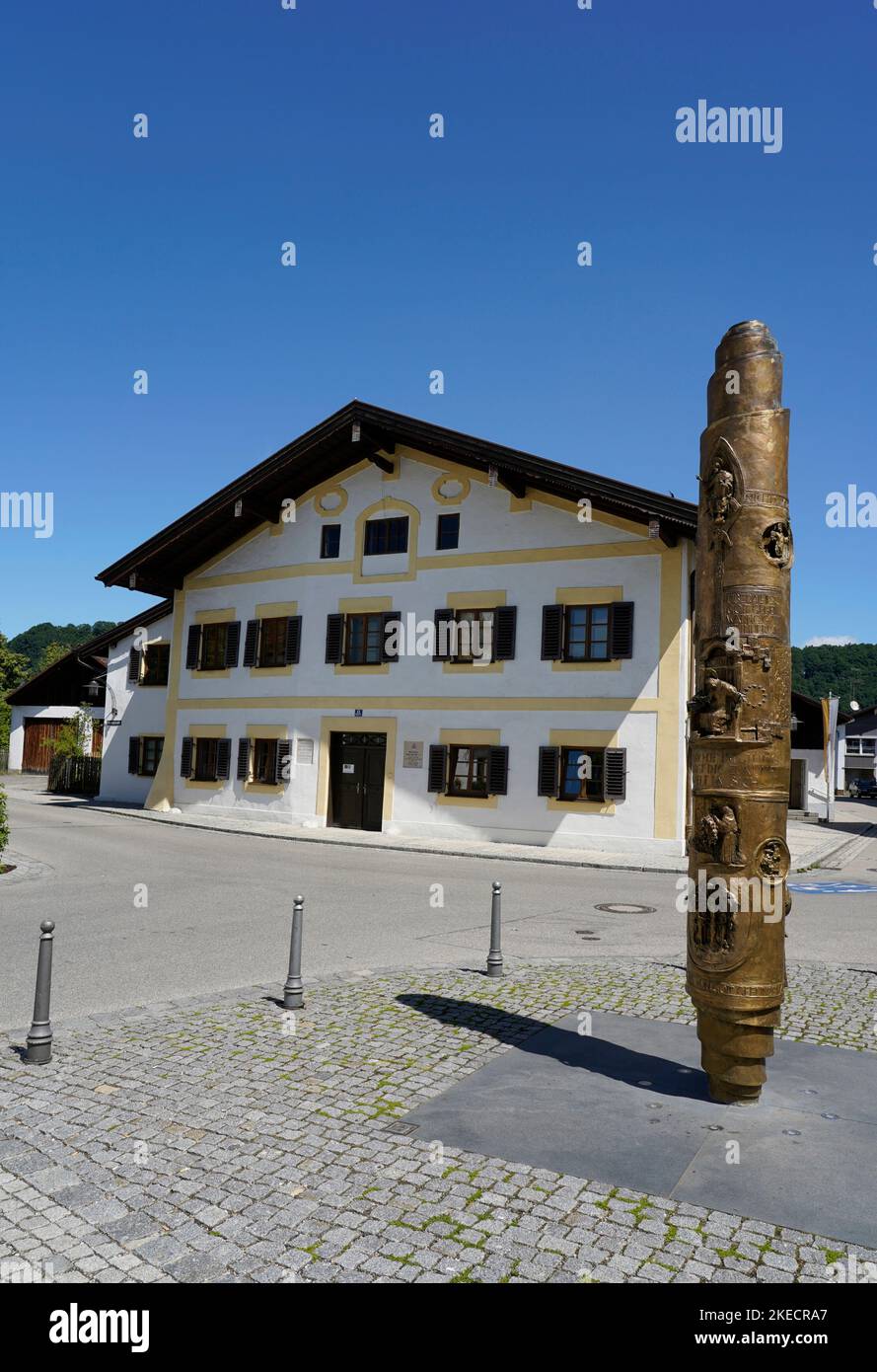 Germany, Bavaria, Upper Bavaria, Altötting district, Marktl am Inn ...