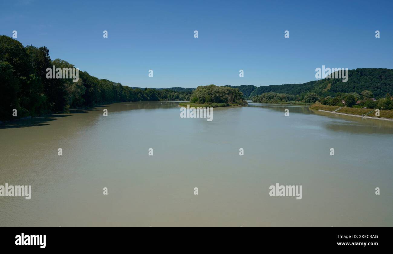 Germany, Bavaria, Upper Bavaria, Altötting district, Marktl am Inn ...