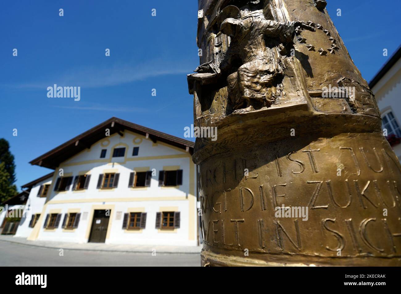 Germany, Bavaria, Upper Bavaria, Altötting district, Marktl am Inn ...
