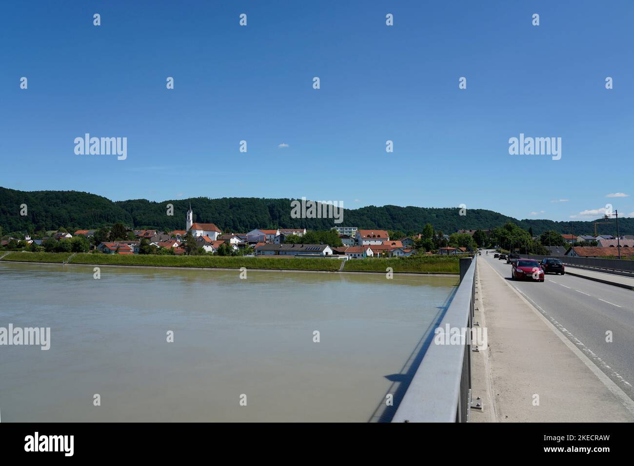 Germany, Bavaria, Upper Bavaria, Altötting county, Marktl am Inn ...