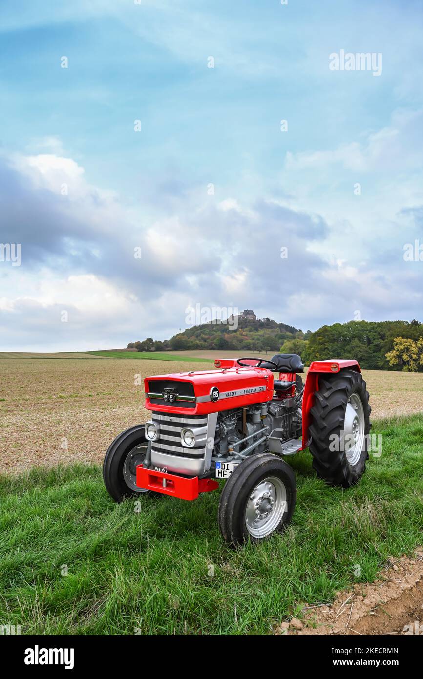 Otzberg, Hesse, Germany, Massey-Ferguson 135 tractor. Displacement 2500 ...