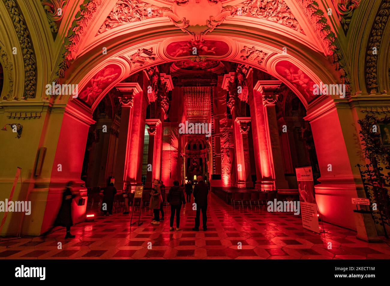 Passau, Germany. 11th Nov, 2022. The interior of St. Stephen's ...