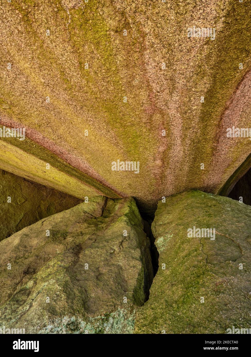 In the rock labyrinth, Luisenburg Stock Photo - Alamy