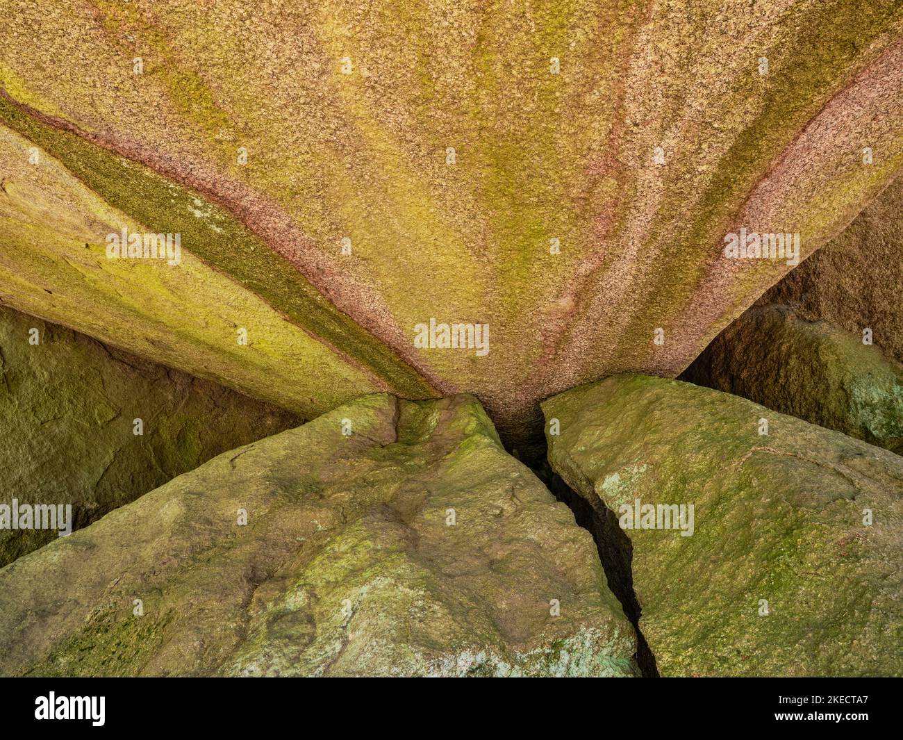 In the rock labyrinth, Luisenburg Stock Photo - Alamy