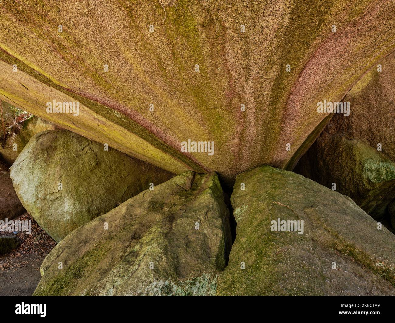 In the rock labyrinth, Luisenburg Stock Photo - Alamy