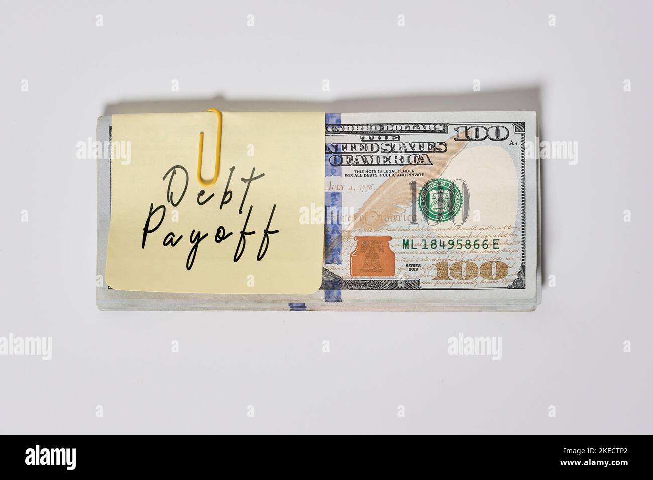 100 dollar bill hundred box hi-res stock photography and images - Alamy