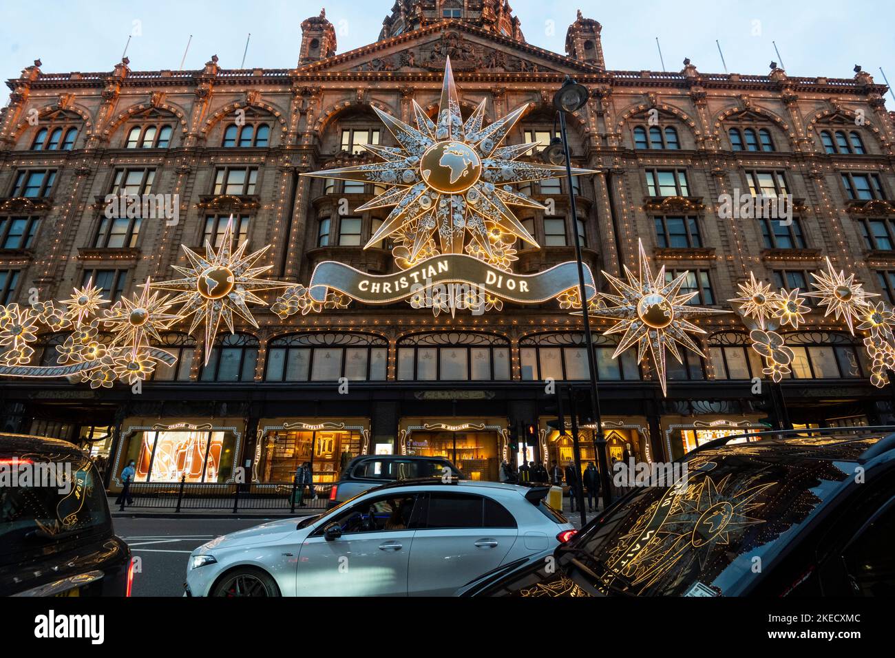 London, UK. 11 November 2022. Harrods department store in Knightsbridge ...