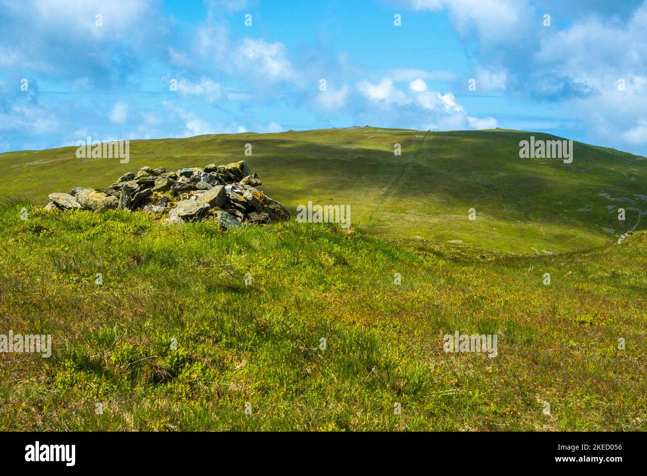 Plynlimon - a mountain in Mid Wales is a wild and remote area Stock ...