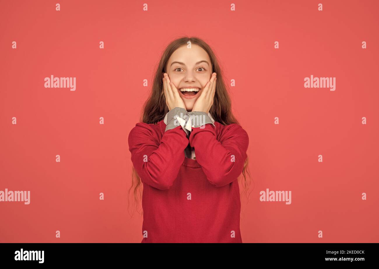 knowledge day. childhood education. kid in uniform. september 1. child ...