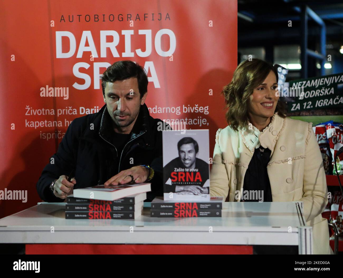 Zagreb, Croatia. 11th Nov 2022. Former Croatian football player Darijo ...