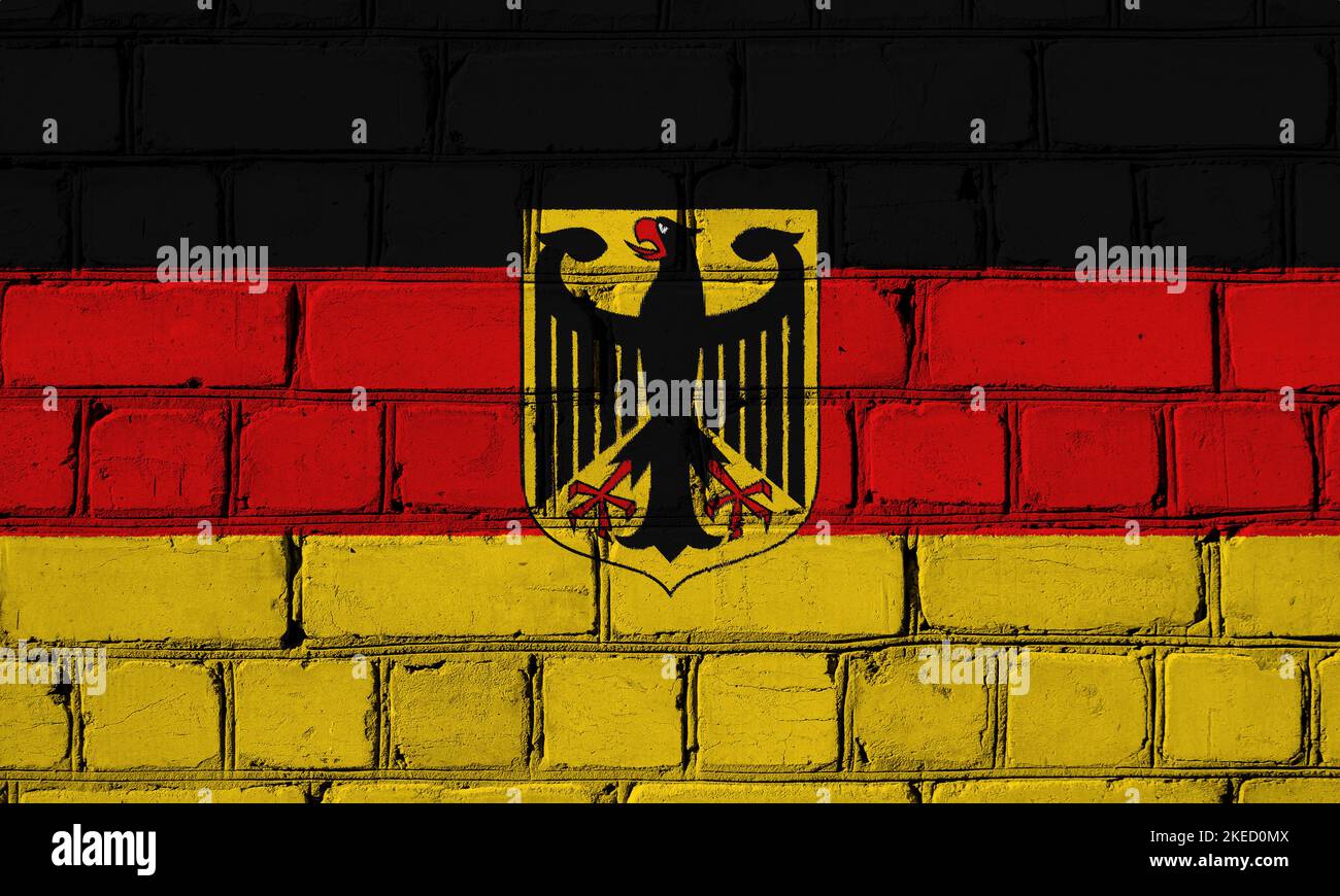 German Flag Eagle Wallpaper