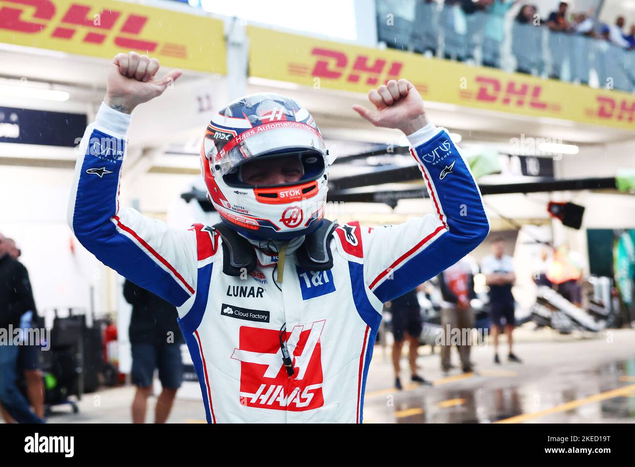 Sao Paulo, Brazil. 11th Nov 2022. Kevin Magnussen (DEN) Haas F1 Team ...