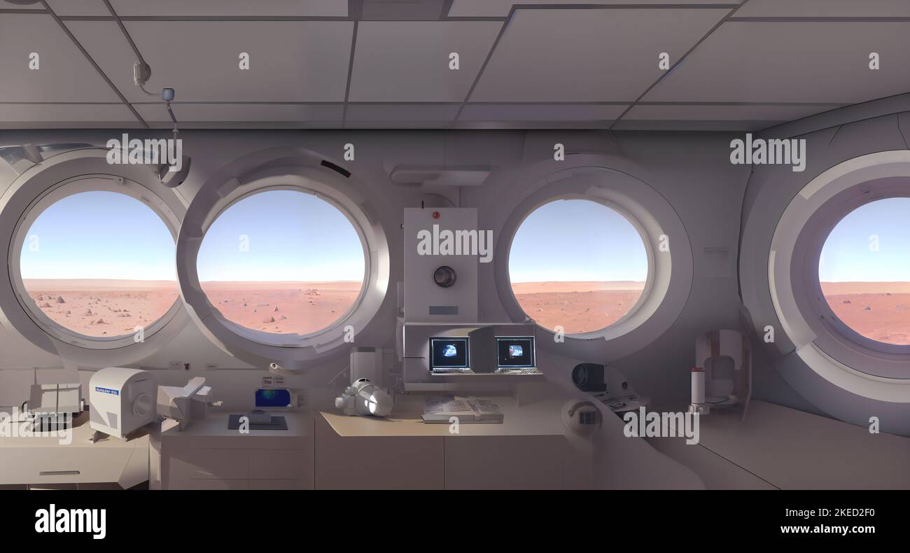 Mars research station hi-res stock photography and images - Alamy