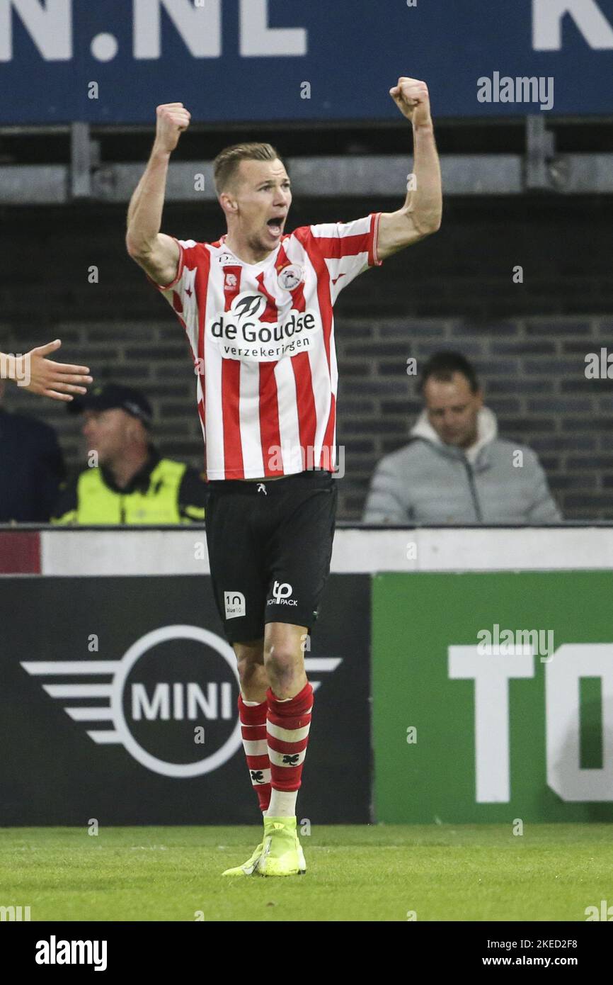 ROTTERDAM, 11-11-22, Stadium het Kasteel, Dutch eredivisie, 2022 / 2023 ...