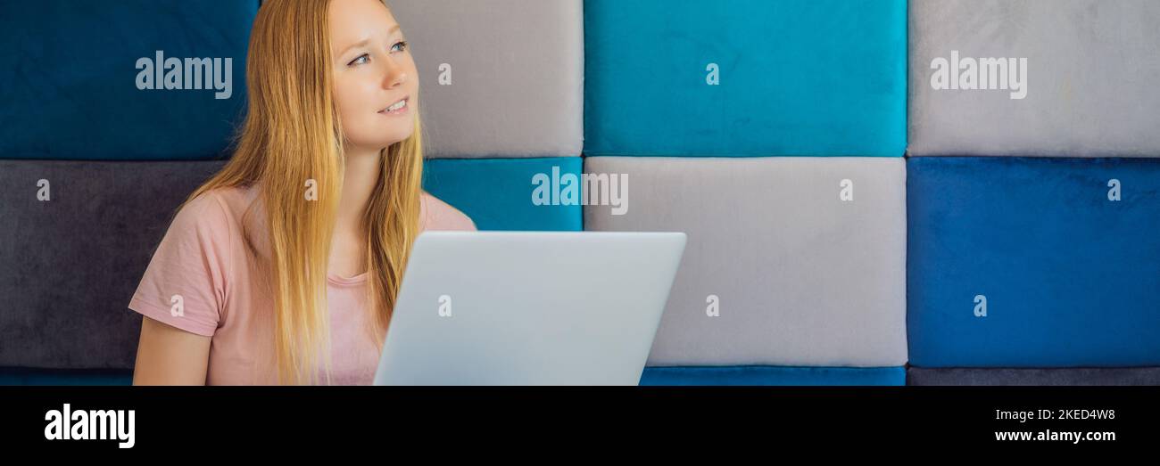 BANNER, LONG FORMAT Different emotions. Happy, sad, surprised and ...