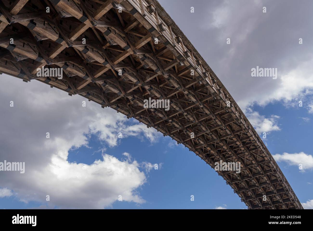 Kintai Bridge (Kintaikyo or Kintai-kyō) over the Nishiki River in ...