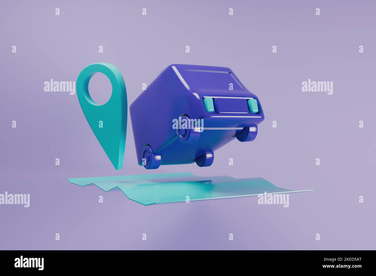 Delivery map hi-res stock photography and images - Alamy