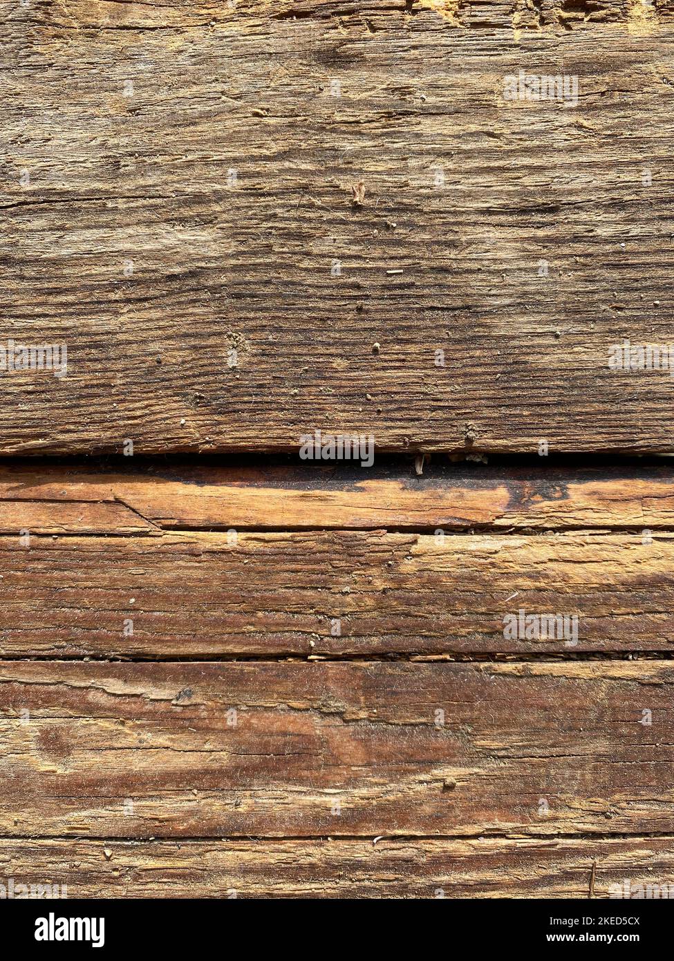 dirty wood surface, cracked timber. timber background. horizantal line ...