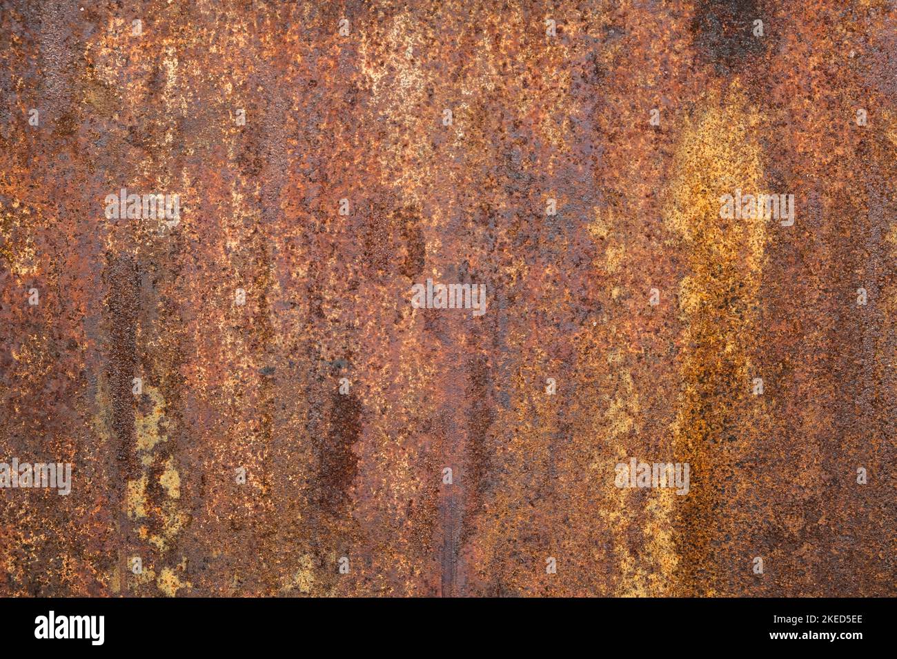 Dark light red rusty metal plate. Grunge texture. Rusty metal ...