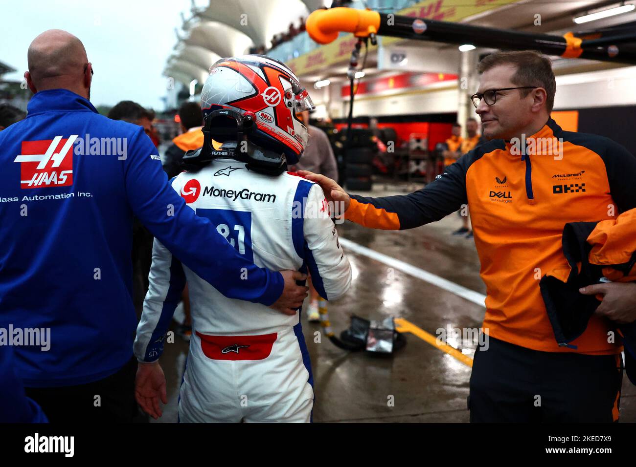 Sao Paulo, Brazil. 11th Nov 2022. Pole sitter Kevin Magnussen (DEN ...