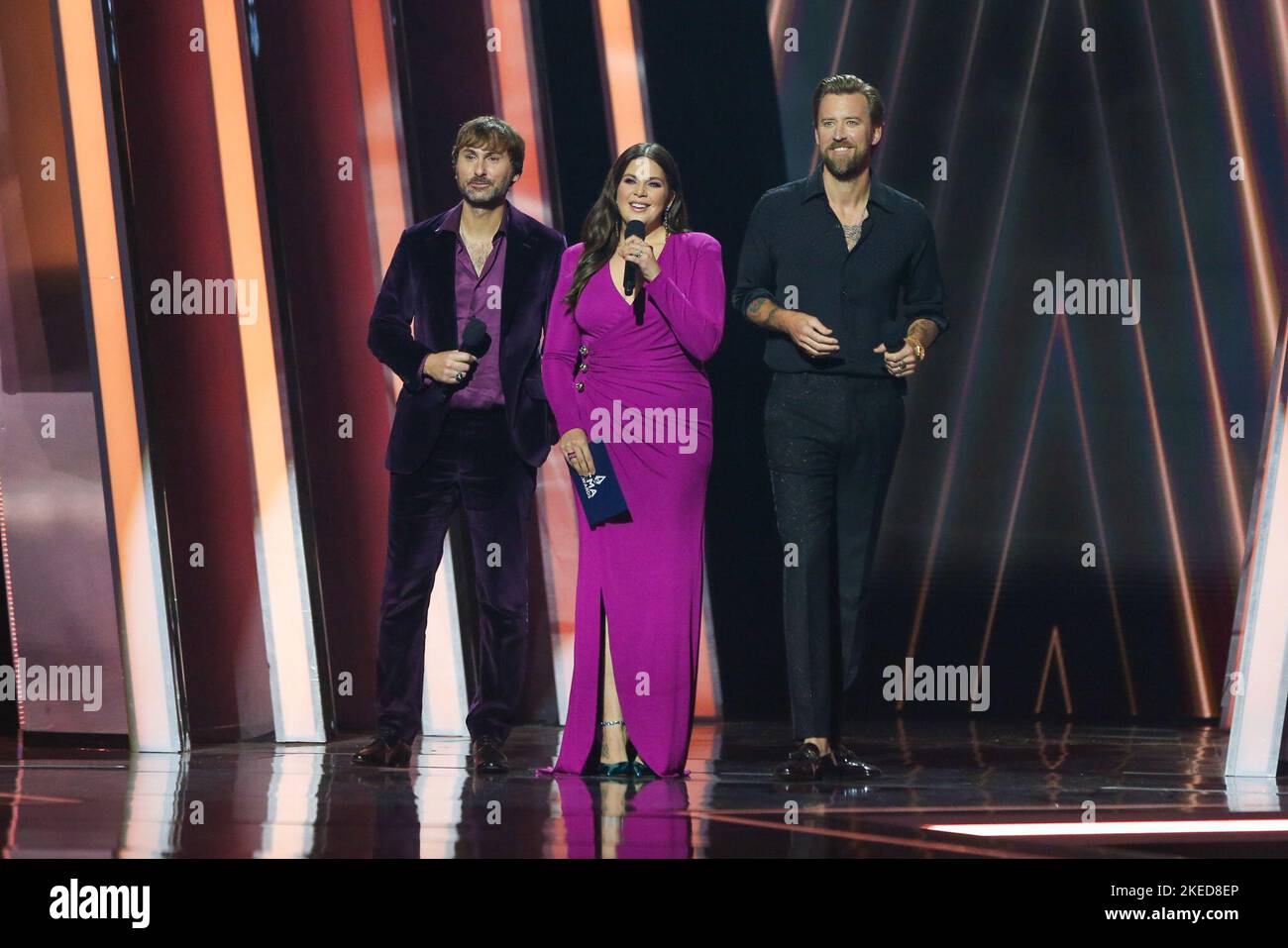Nashville, Tennessee, USA. 10th Nov, 2022. Dave Haywood, Hillary Scott ...