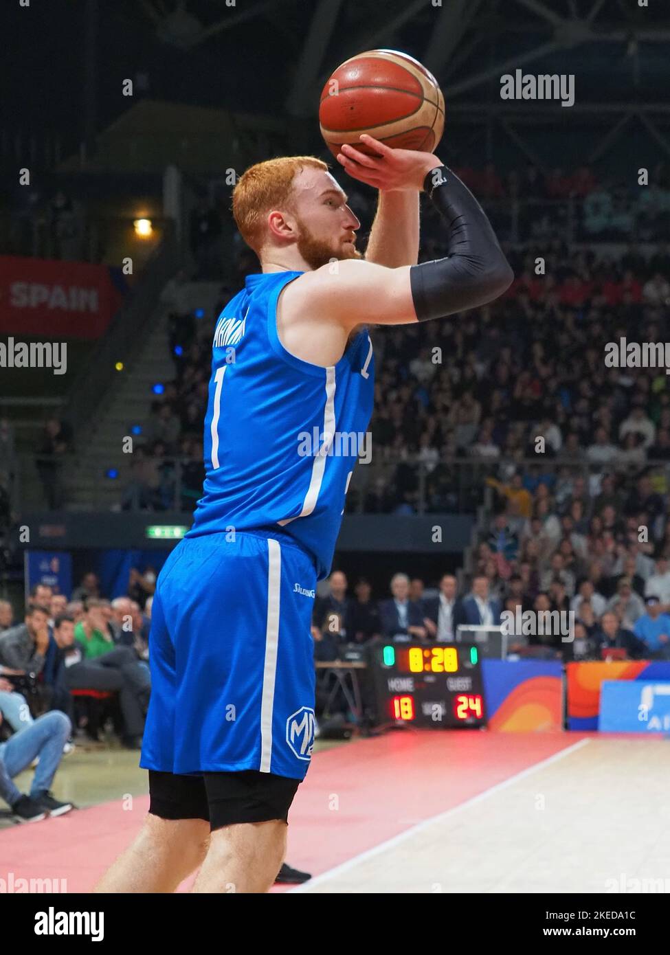 Niccolo Mannion (Italy) during the Iternational Basketball Teams 2023 ...