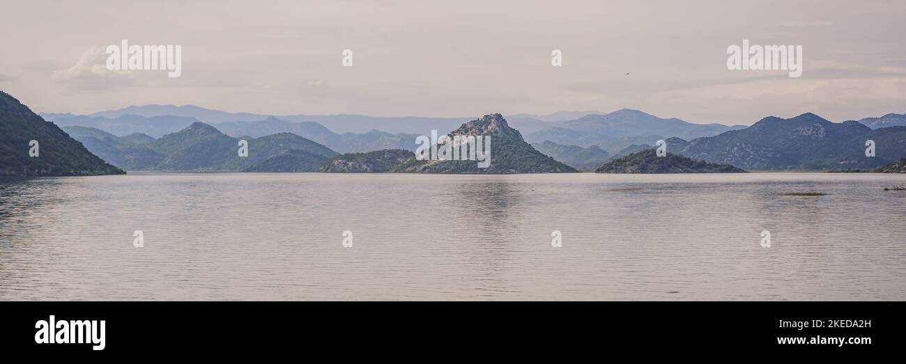 BANNER, LONG FORMAT National Park Skadar Lake. Montenegro. Skadar lake ...