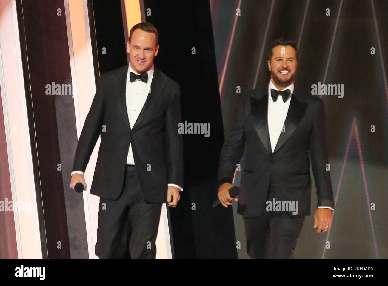 10 November 2022 - Nashville, Tennessee - Peyton Manning, Luke Bryan ...