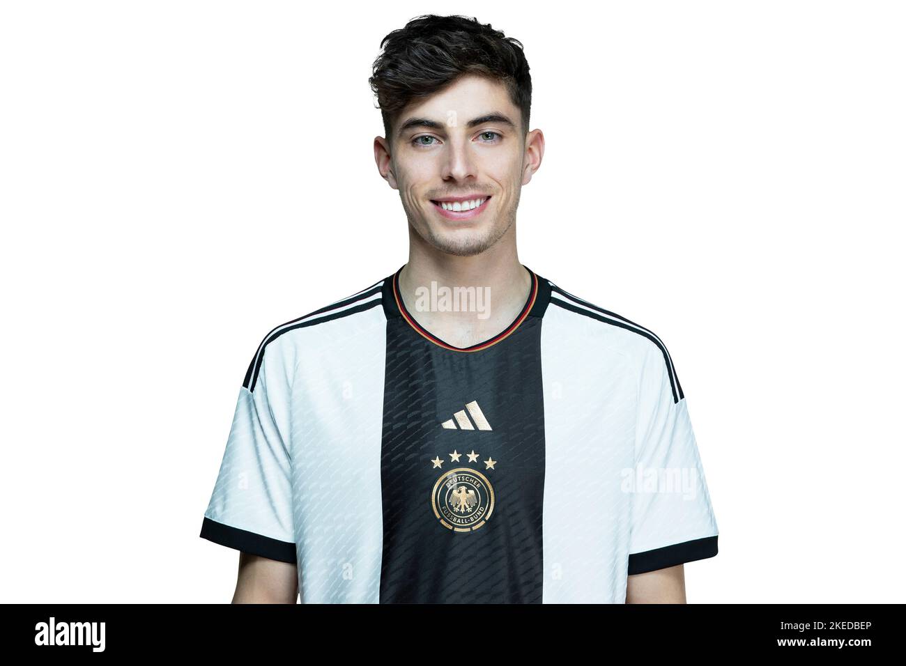 Kai Havertz, single image, trimmed single motif, portrait, portrait ...