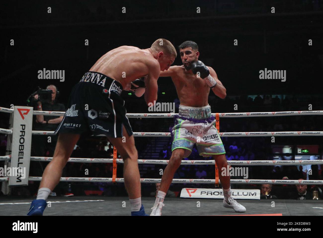 Sheffield, UK. 11th Nov, 2022. Shabaz Masoud defeats Jack Bateson to ...