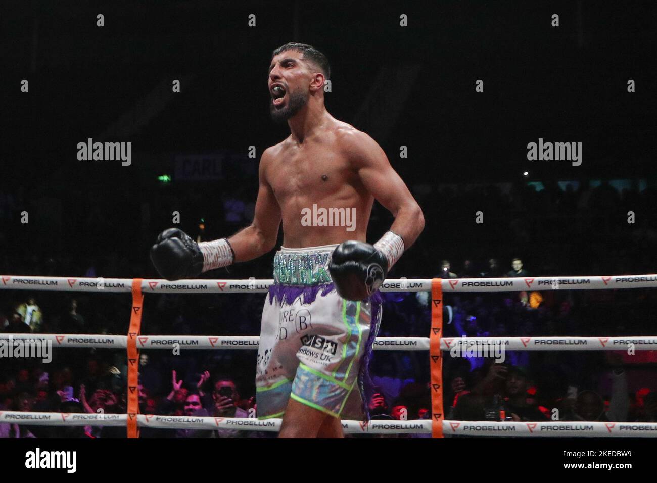 Sheffield, UK. 11th Nov, 2022. Shabaz Masoud defeats Jack Bateson to ...