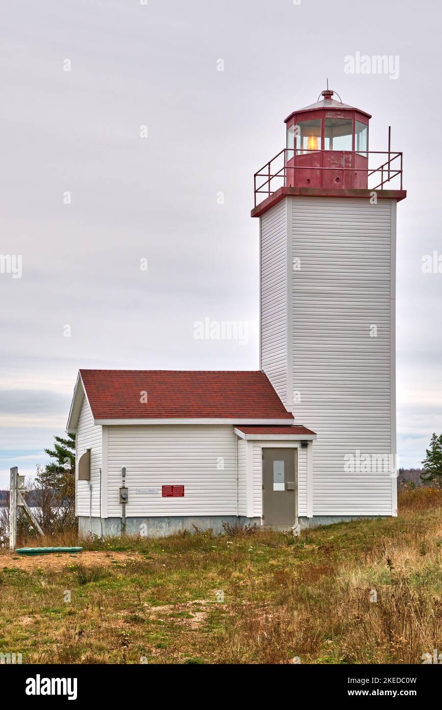 The Black Rock point Lighthouse is located in Victoria County Cape ...