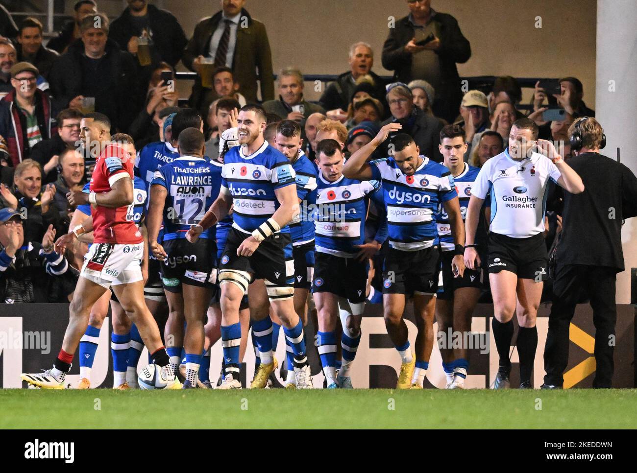 Bath, Somerset, UK. 11th Nov 2022. 11th November 2022, The Recreation ...