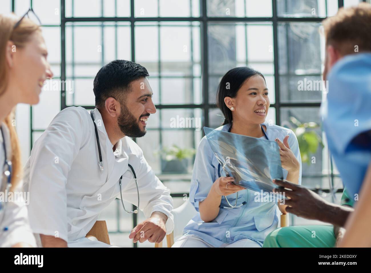 Group of Doctors and nurses Concept Teamwork in hospital for success ...