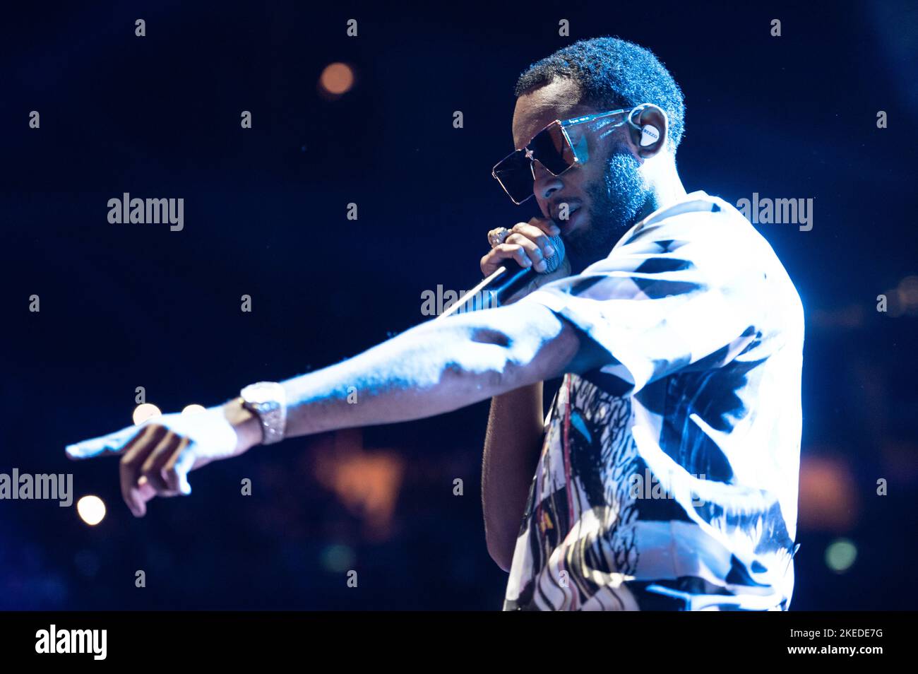 London, UK. 11th Nov 2022. Dirtbike LB of British hip hop group D-Block ...