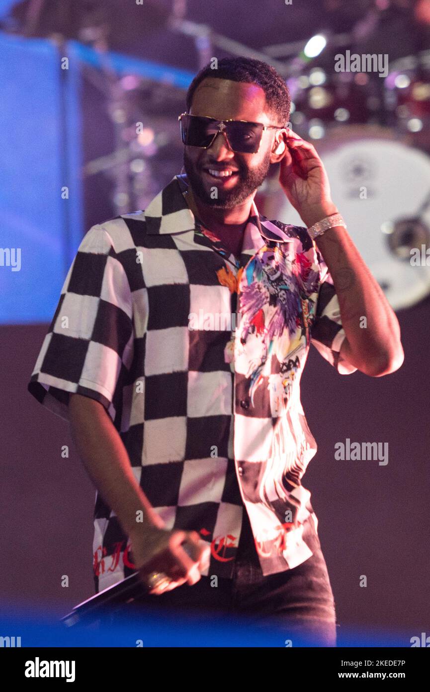 London, UK. 11th Nov 2022. Dirtbike LB of British hip hop group D-Block ...