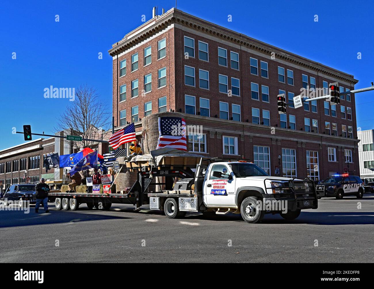 EMPORIA, KANSAS - NOVEMBER 11, 2022The Lyon County Republican Party ...