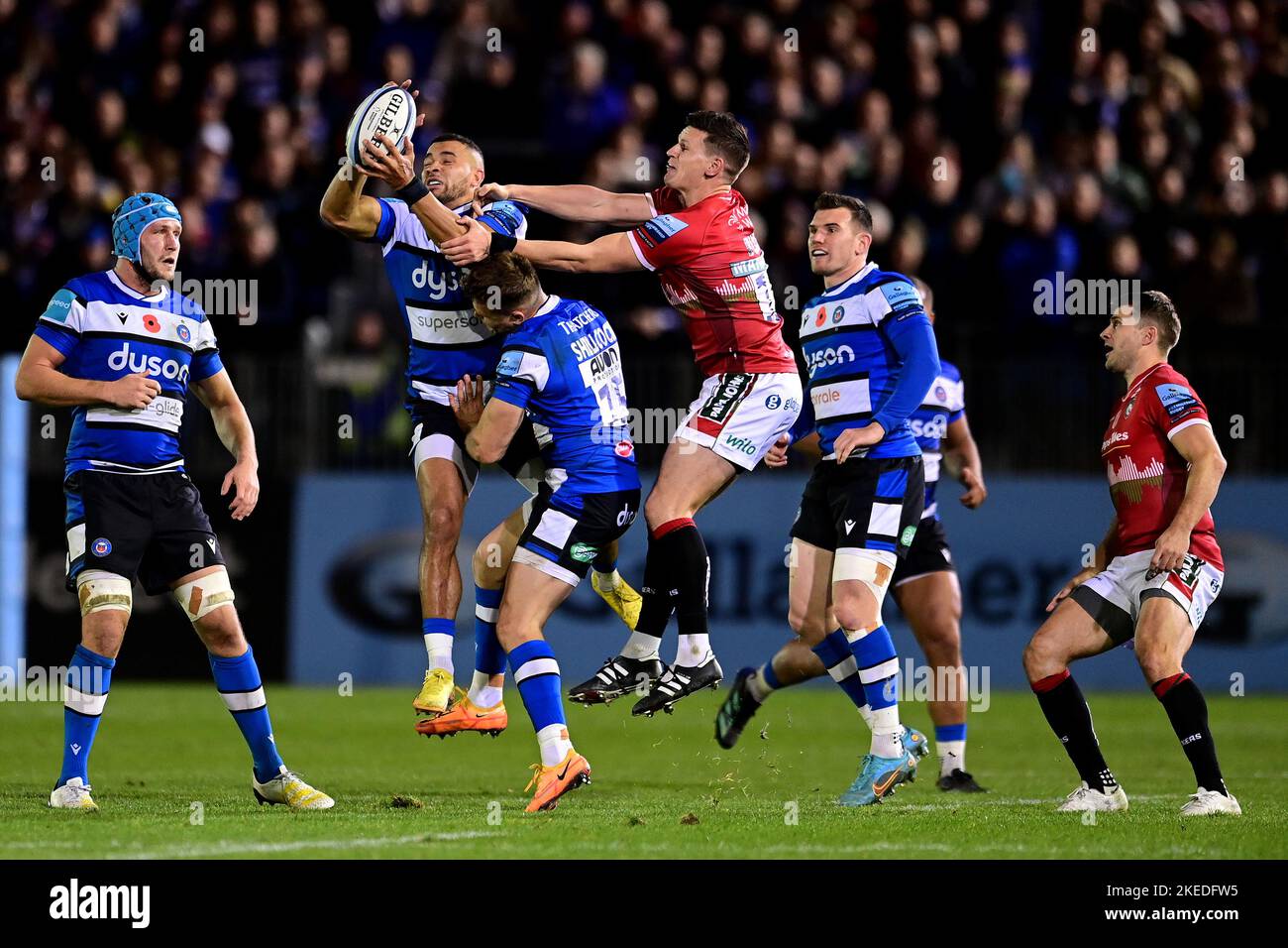 Bath, Somerset, UK. 11th Nov 2022. Jonathan Joseph of Bath Rugby under ...