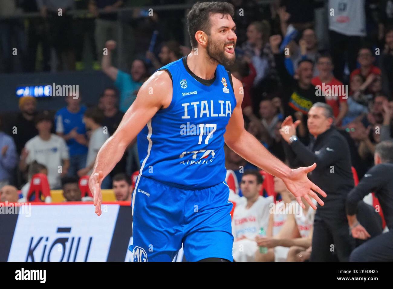 Giampaolo Ricci (Italy) during the Iternational Basketball Teams 2023 ...