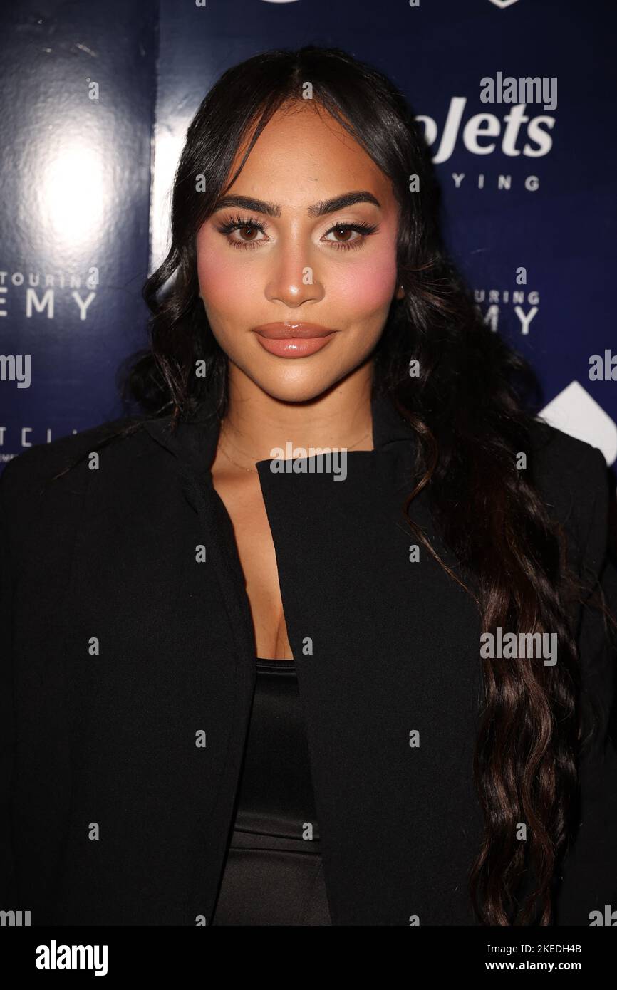 Hanane Mendy (wife of Nampalys Mendy) attending ‘Oscars des Femmes ...