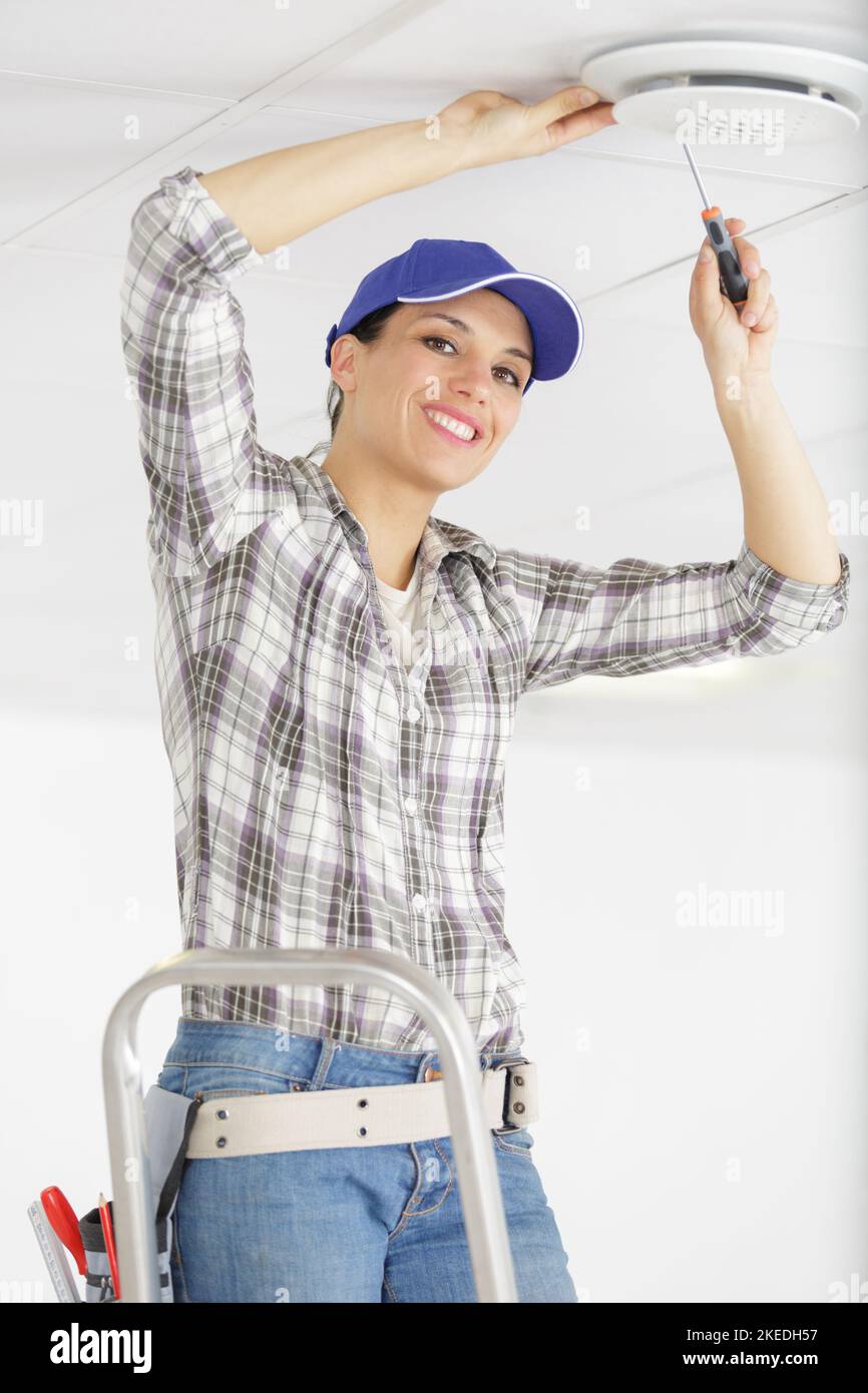 Ceiling microphone hi-res stock photography and images - Alamy