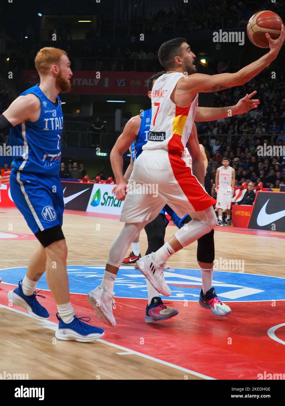 Pesaro, Italy. 11th Nov, 2022. Jaime Fernandez Bernabe (Spain) during ...
