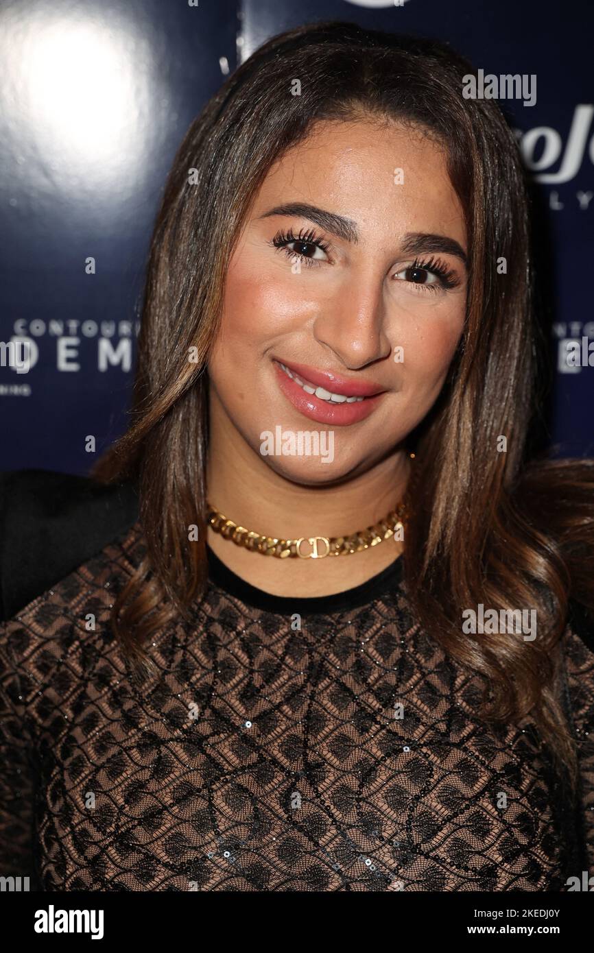 Emma Abbes (wife of Rayan Cherki) attending ‘Oscars des Femmes ...