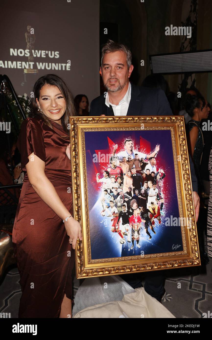 Khouloud Houri (Wife of Lyes Hafid Houri) attending ‘Oscars des Femmes ...