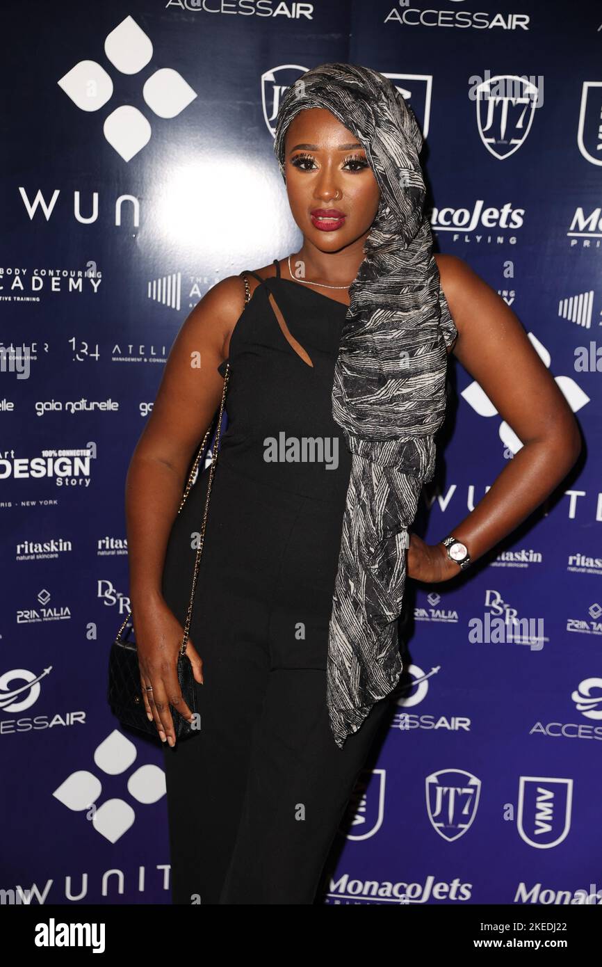 Sassi Falette (Wife of Simon Falette) attending ‘Oscars des Femmes ...