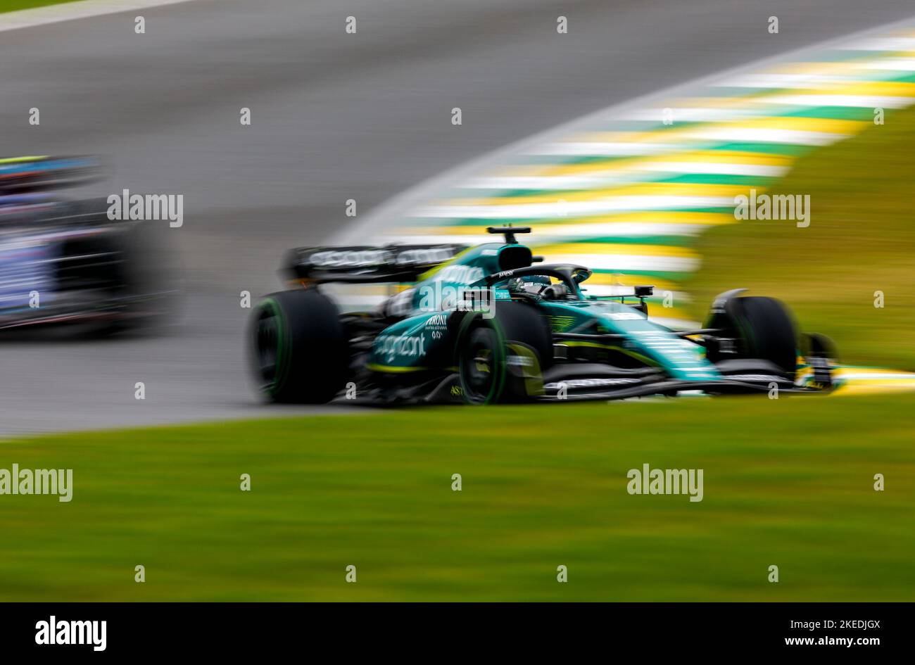 Sao Paulo, Brazil. 11th Nov, 2022. #18 Lance Stroll (CAN, Aston Martin ...
