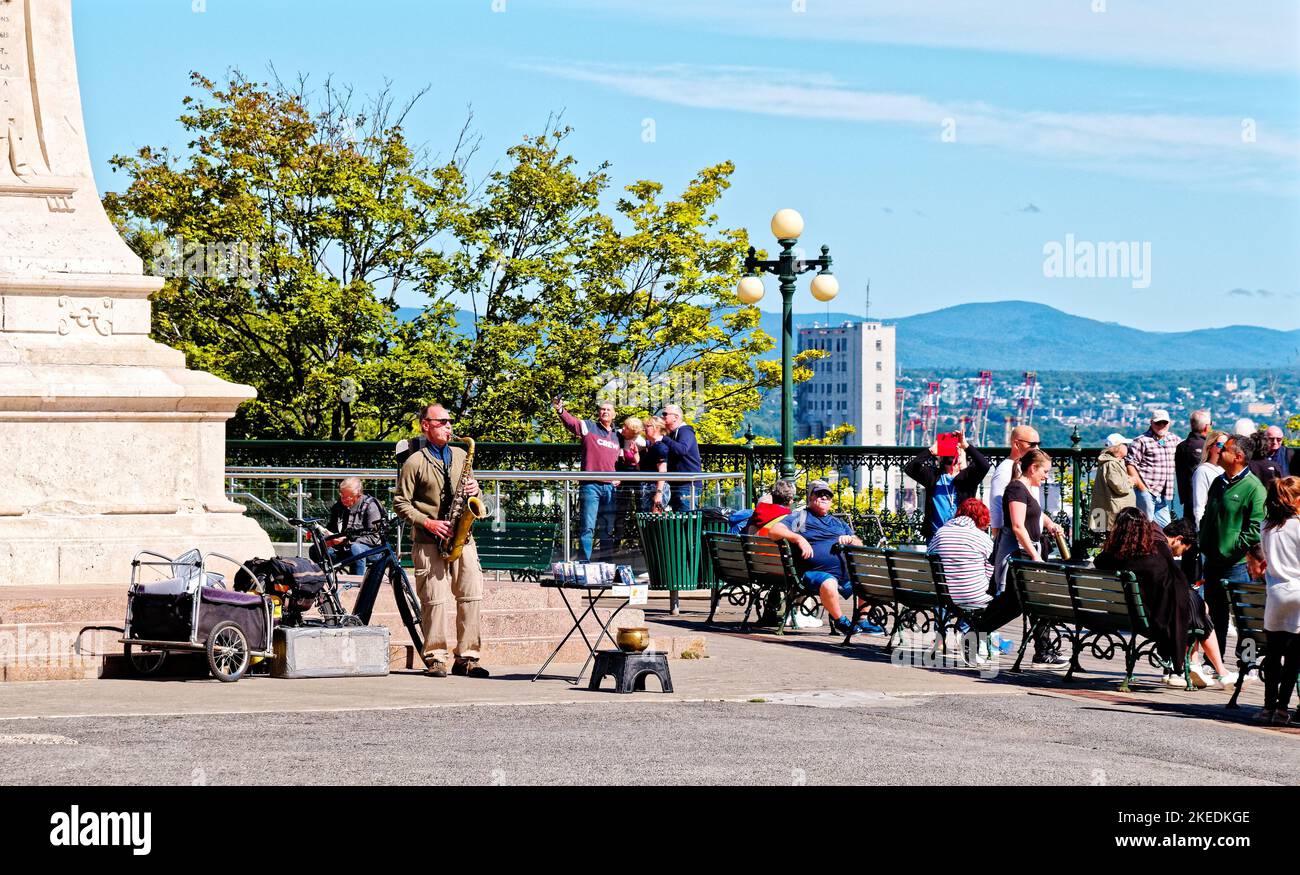 QUEBEC CITY, CANADA - September 5, 2022: Quebec City is known for its ...