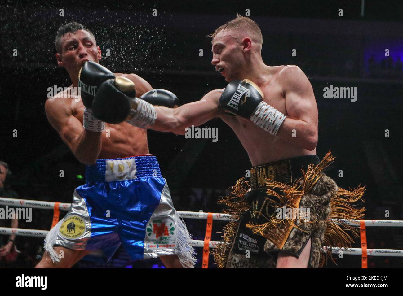 Sheffield, UK. 11th Nov, 2022. Sunny Edwards, IBF World Flyweight ...