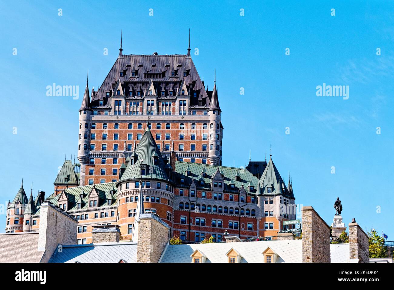 QUEBEC CITY, CANADA - September 5, 2022: Quebec City is known for its ...